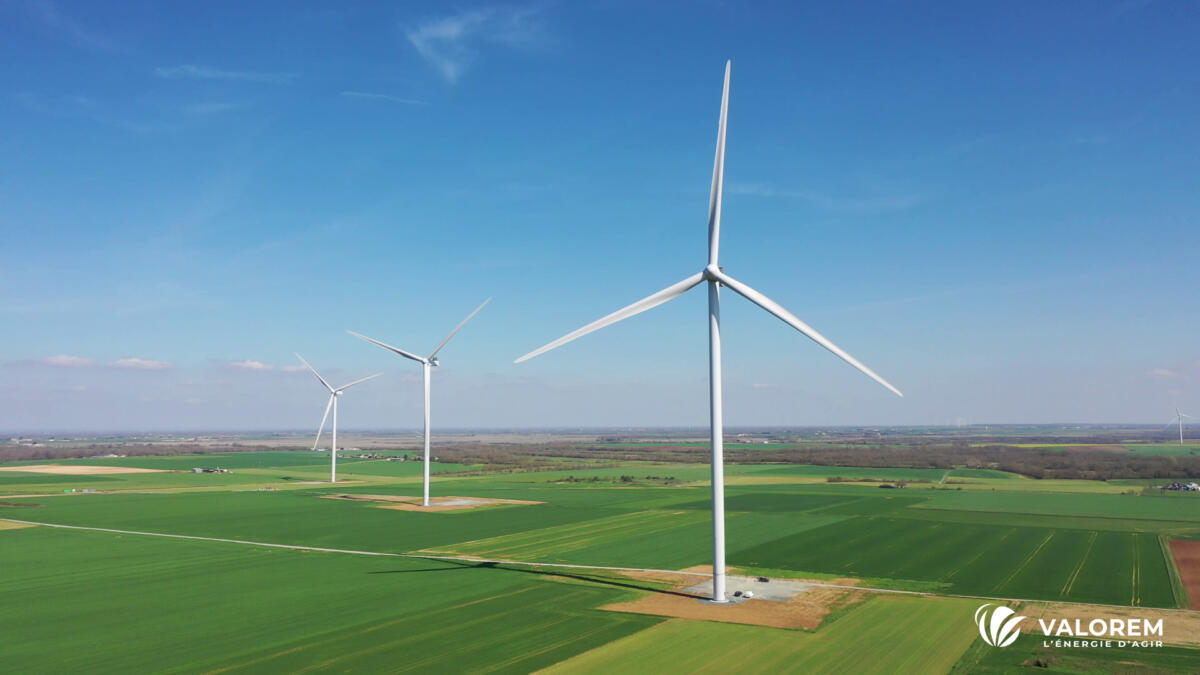 The electricity produced by the Andilly-les-Marais wind farm, co ...